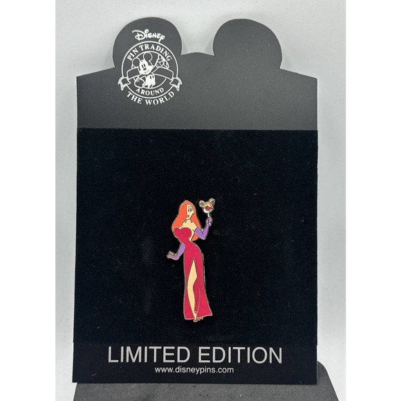 Disney | Toys | Rare Jessica Rabbit Pin Of The Day 8 Sweet Treats ...